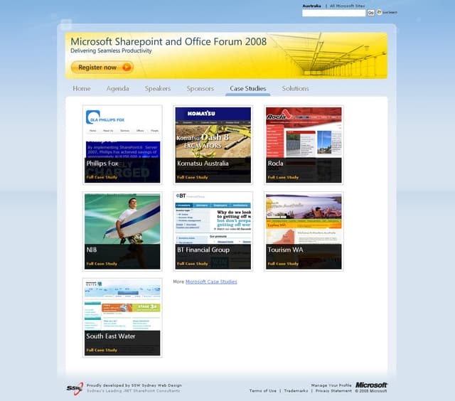 Microsoft SharePoint and Office Forum Case Study | SSW Consulting